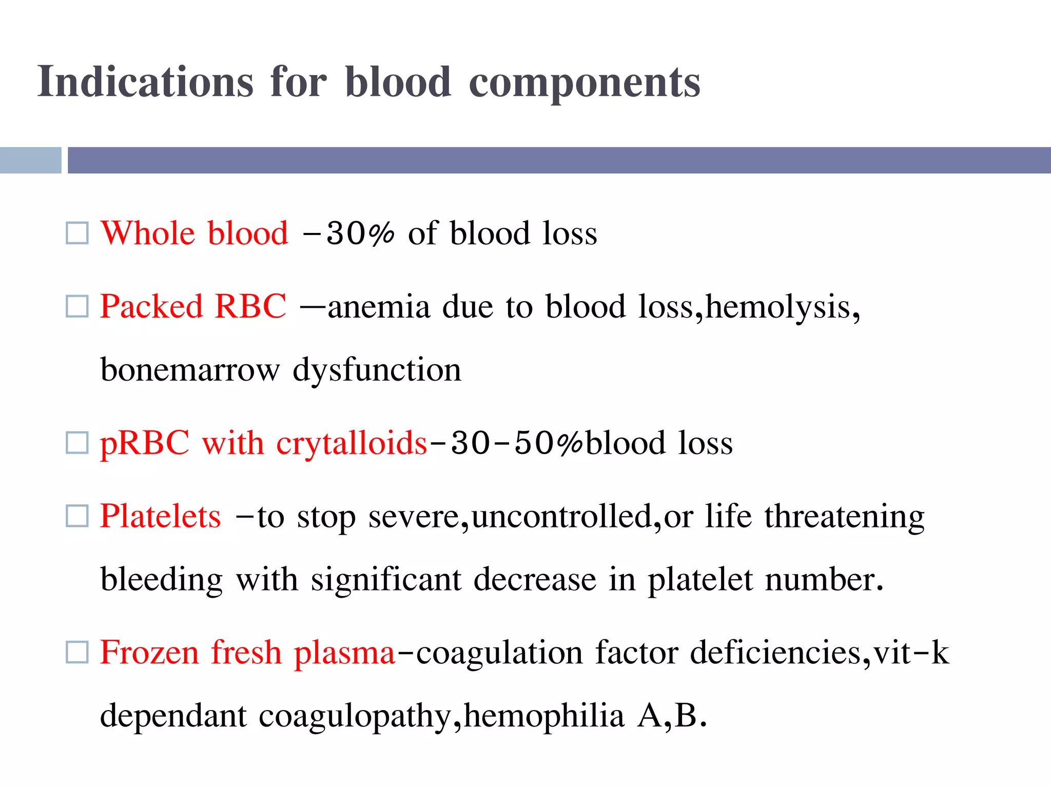 Blood transfusion | PPTX