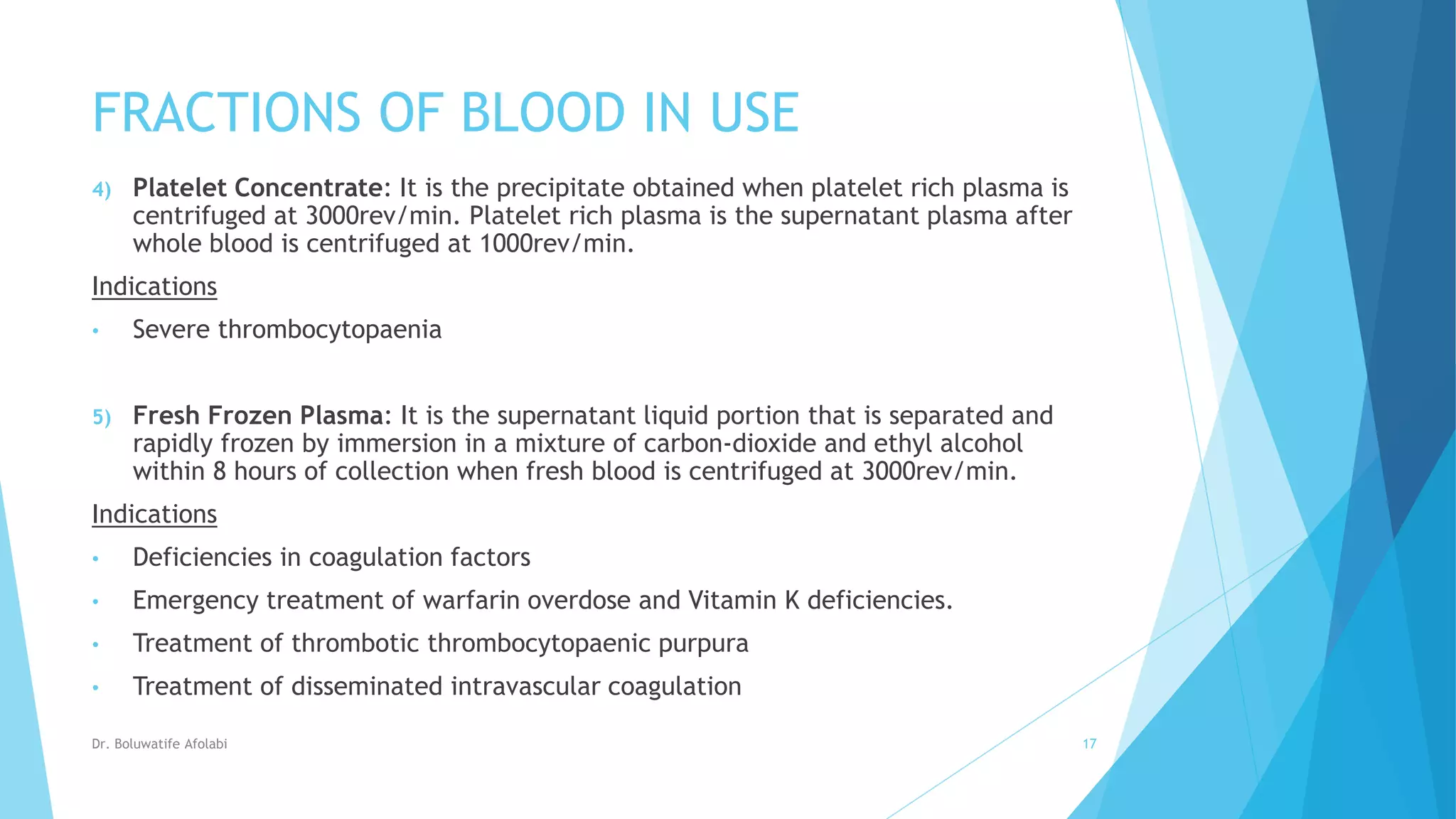 Blood Transfusion (Principles and procedure) | PPTX