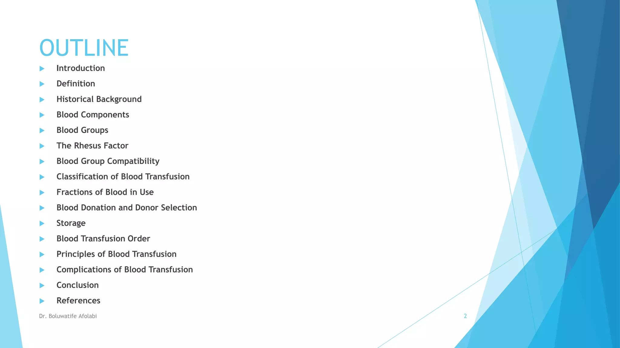 Blood Transfusion (Principles and procedure) | PPTX