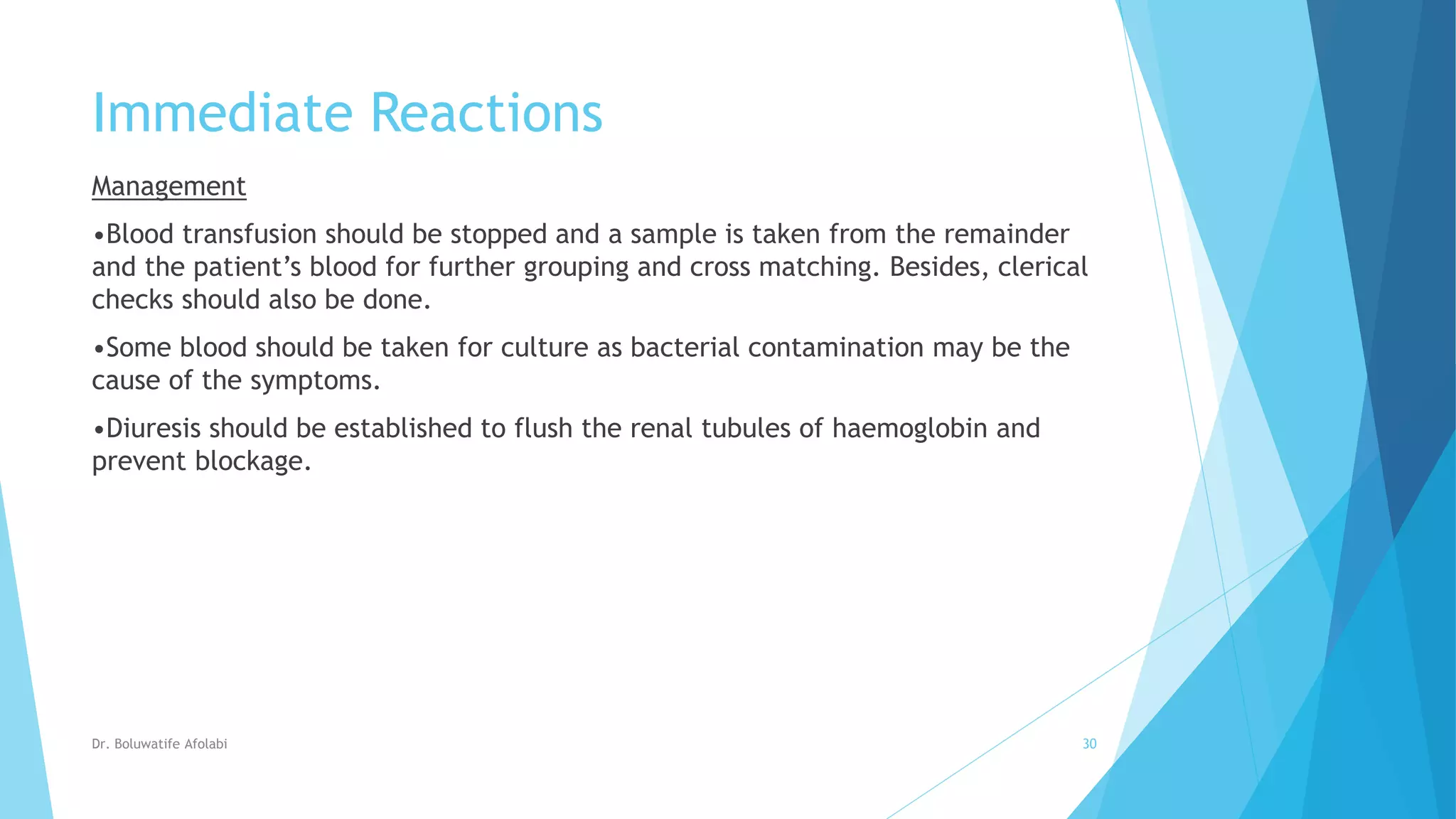 Blood Transfusion (Principles and procedure) | PPTX