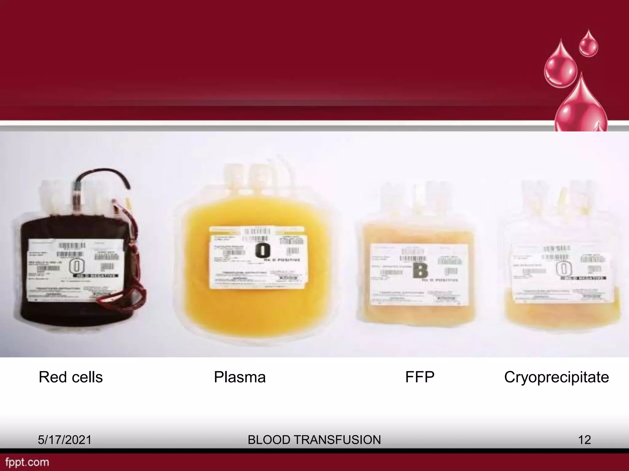 Blood transfusion | PPT