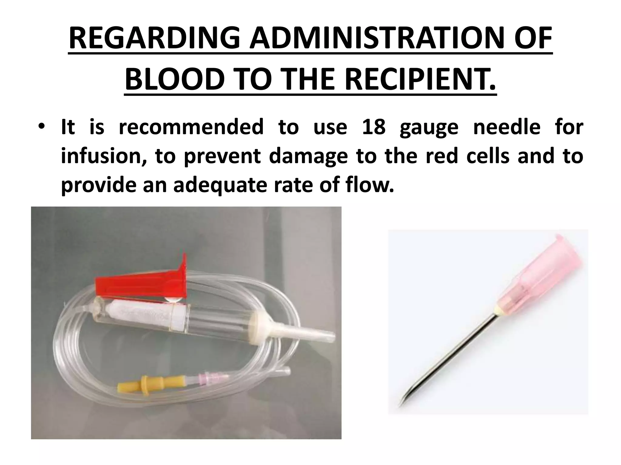 Blood transfusion | PPTX