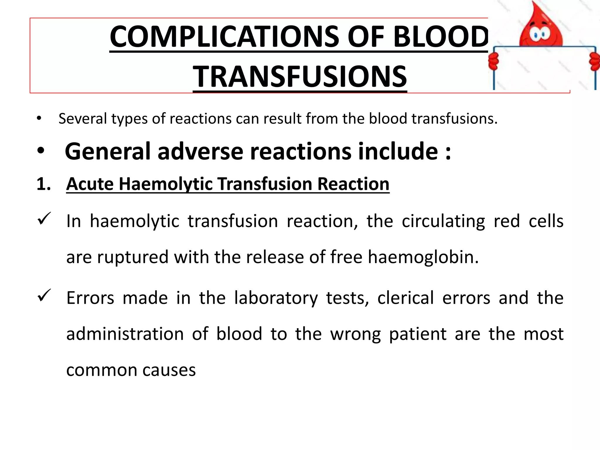 Blood transfusion | PPTX