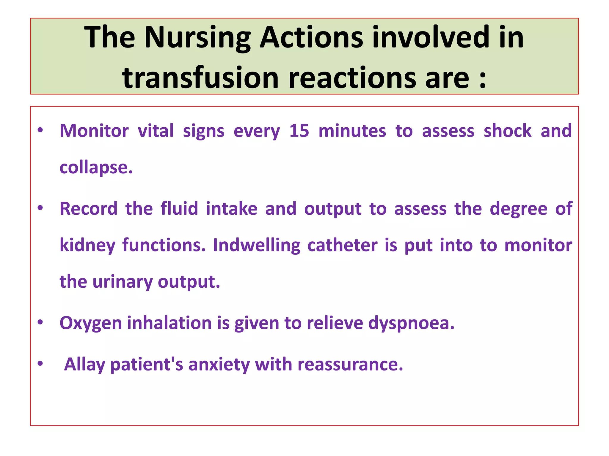 Blood transfusion | PPTX