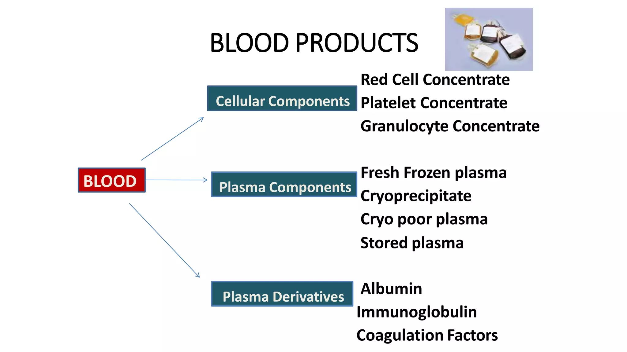 blood and blood products | PPTX