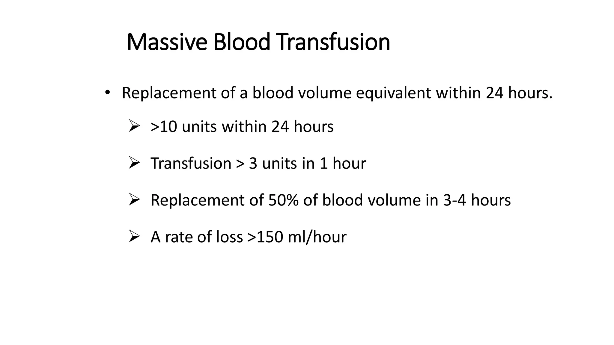 blood and blood products | PPTX