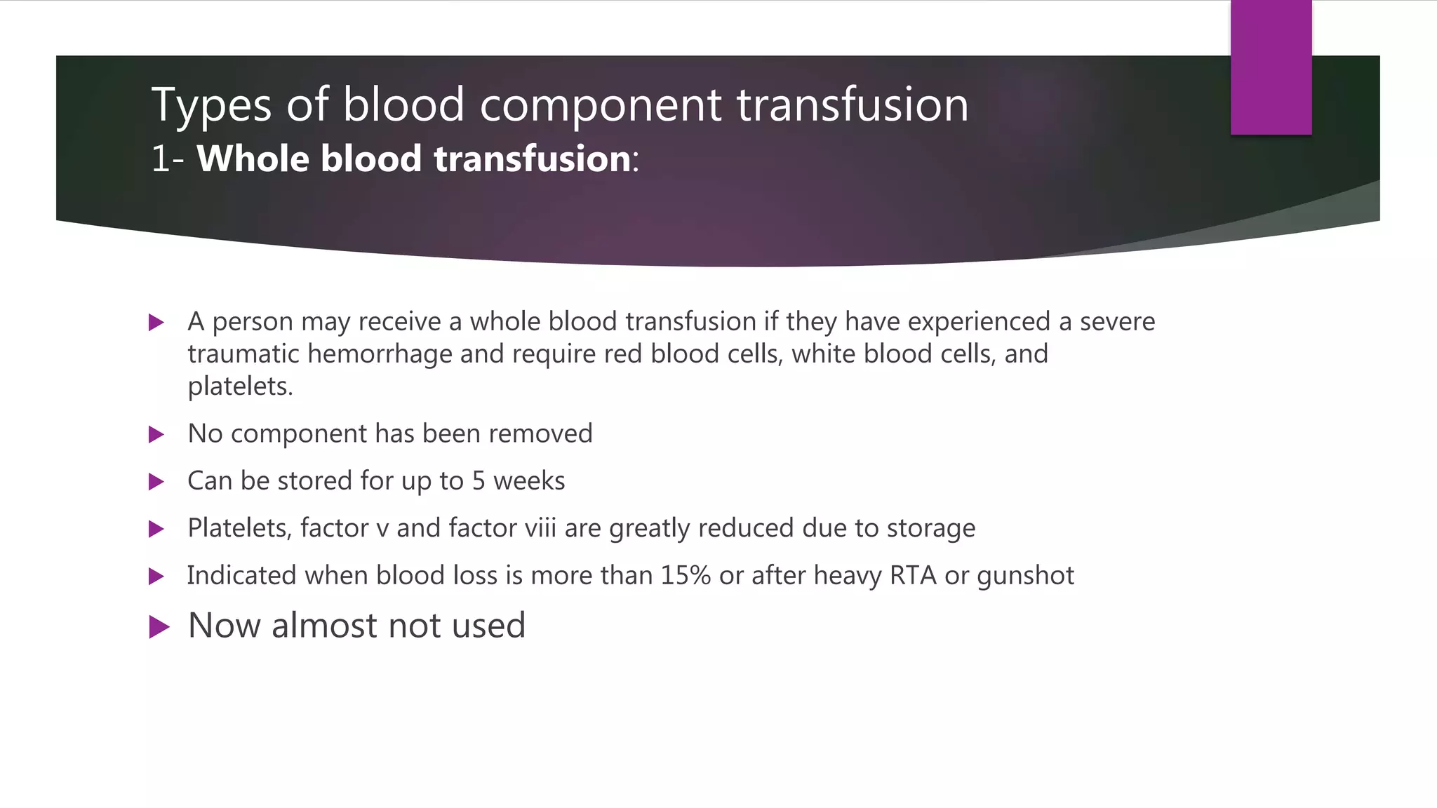 Blood transfusion | PPTX