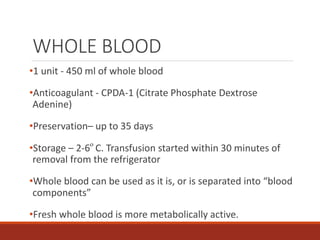 Blood Transfusion | PPT