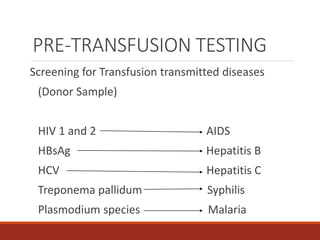 Blood Transfusion | PPT