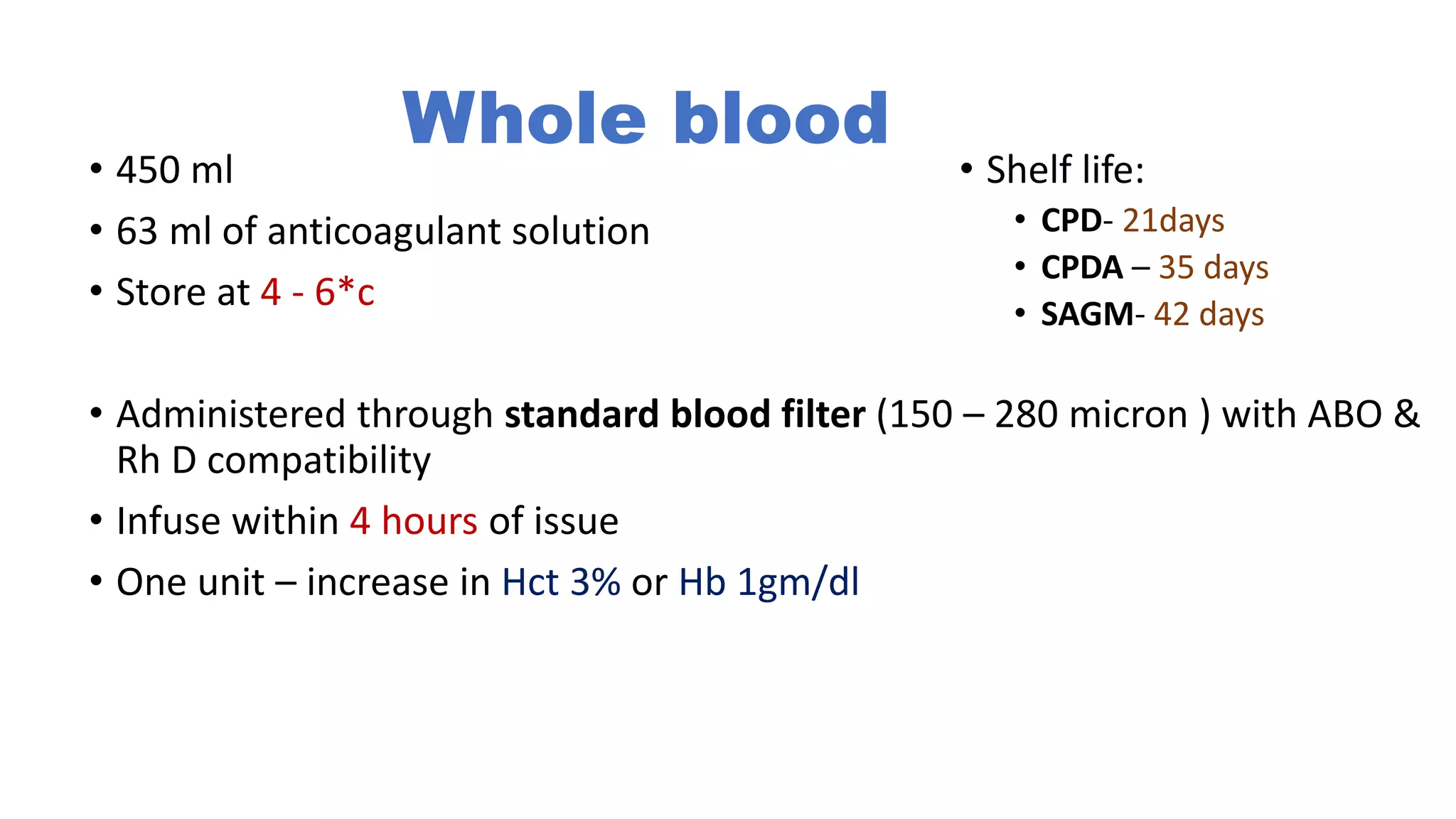 BLOOD transfusion.pptx | Blood Disorders | Diseases and Conditions
