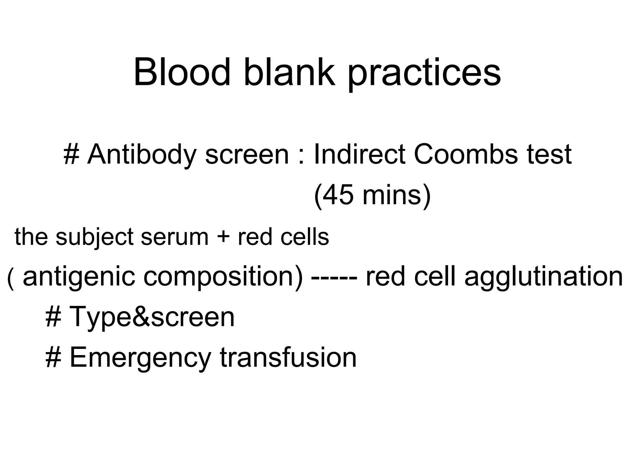 Blood transfusion basics | PPT