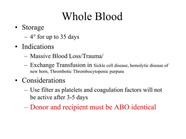Blood Transfusion indications and complications.ppt