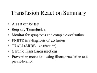 Blood Transfusion indications and complications.ppt