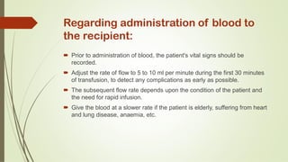 Blood Transfusion | Understanding the Essentials of Blood Transfusion | PDF