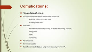Blood Transfusion | Understanding the Essentials of Blood Transfusion | PPT