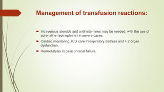 Blood Transfusion | Understanding the Essentials of Blood Transfusion | PPT
