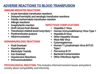 Blood Transfusion . Nursing Education pdf | PPT