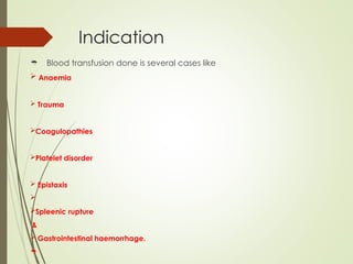 Blood_transfusion.ppt veterinary medicine | PPT