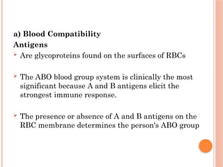 BLOOD TRANSFUSION NOTES AND BLOOD GROUPS | PPTX