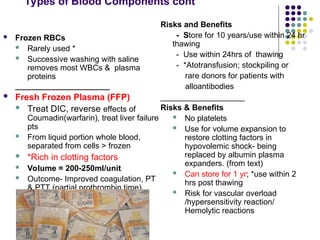 Nursing care of patients undergoing blood transfusion | PPT