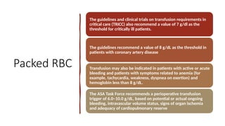 blood transfusion.pptx for nursing students. | PPTX