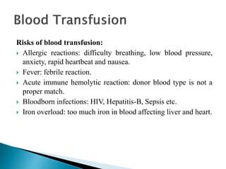 Blood transfusion avi | PPTX