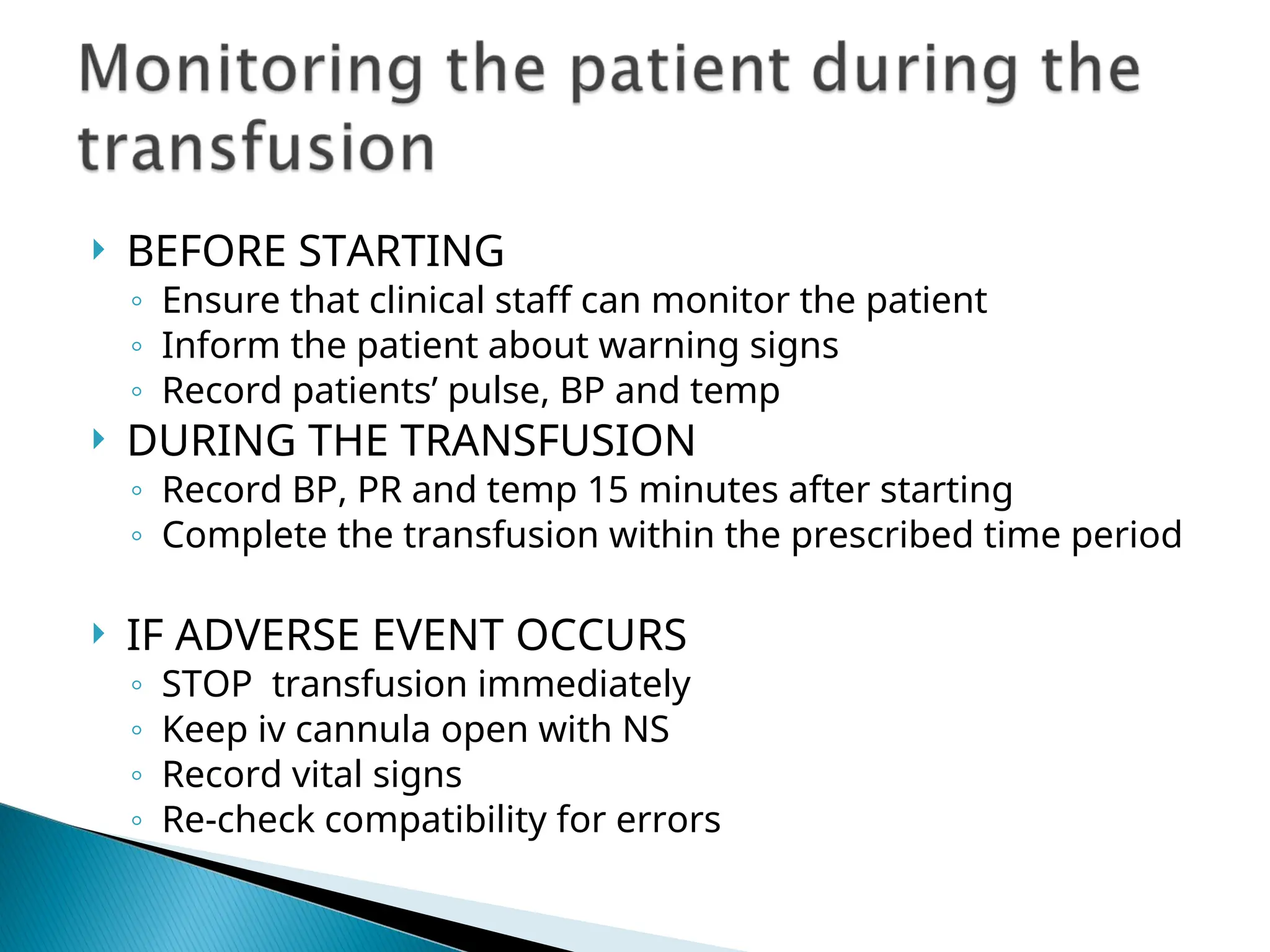 Blood transfusion a training approach123 | PPT