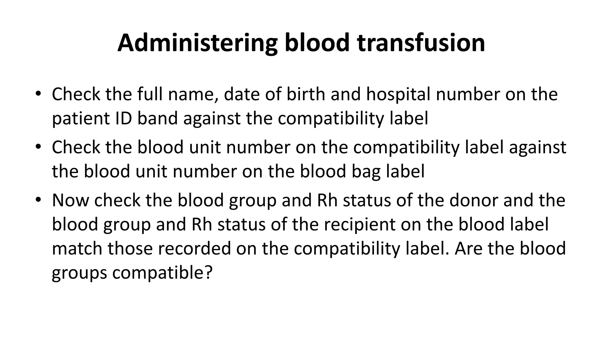 blood transfusion 17.pptx Nursing Skills | PPTX