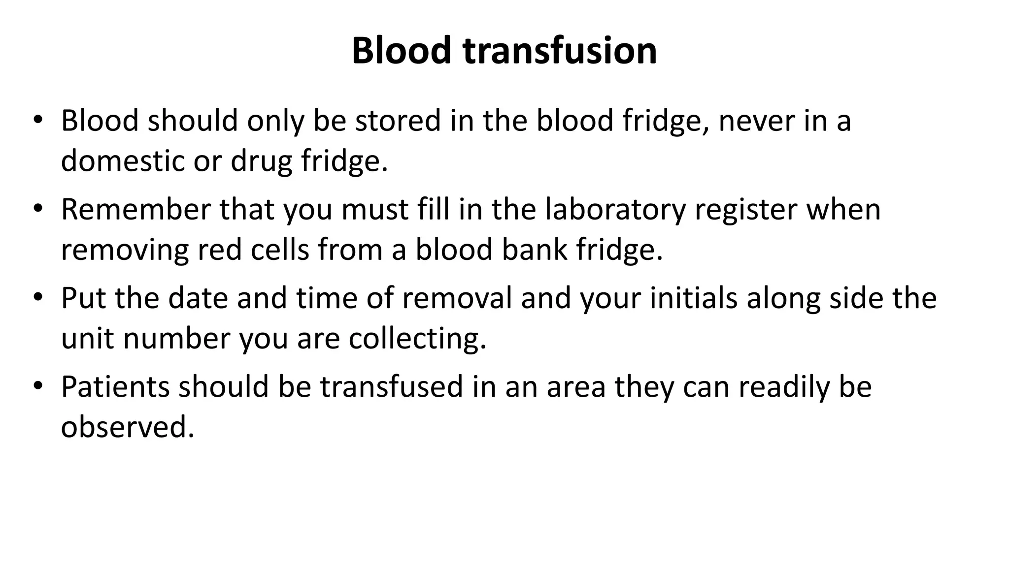 blood transfusion 17.pptx Nursing Skills | PPTX