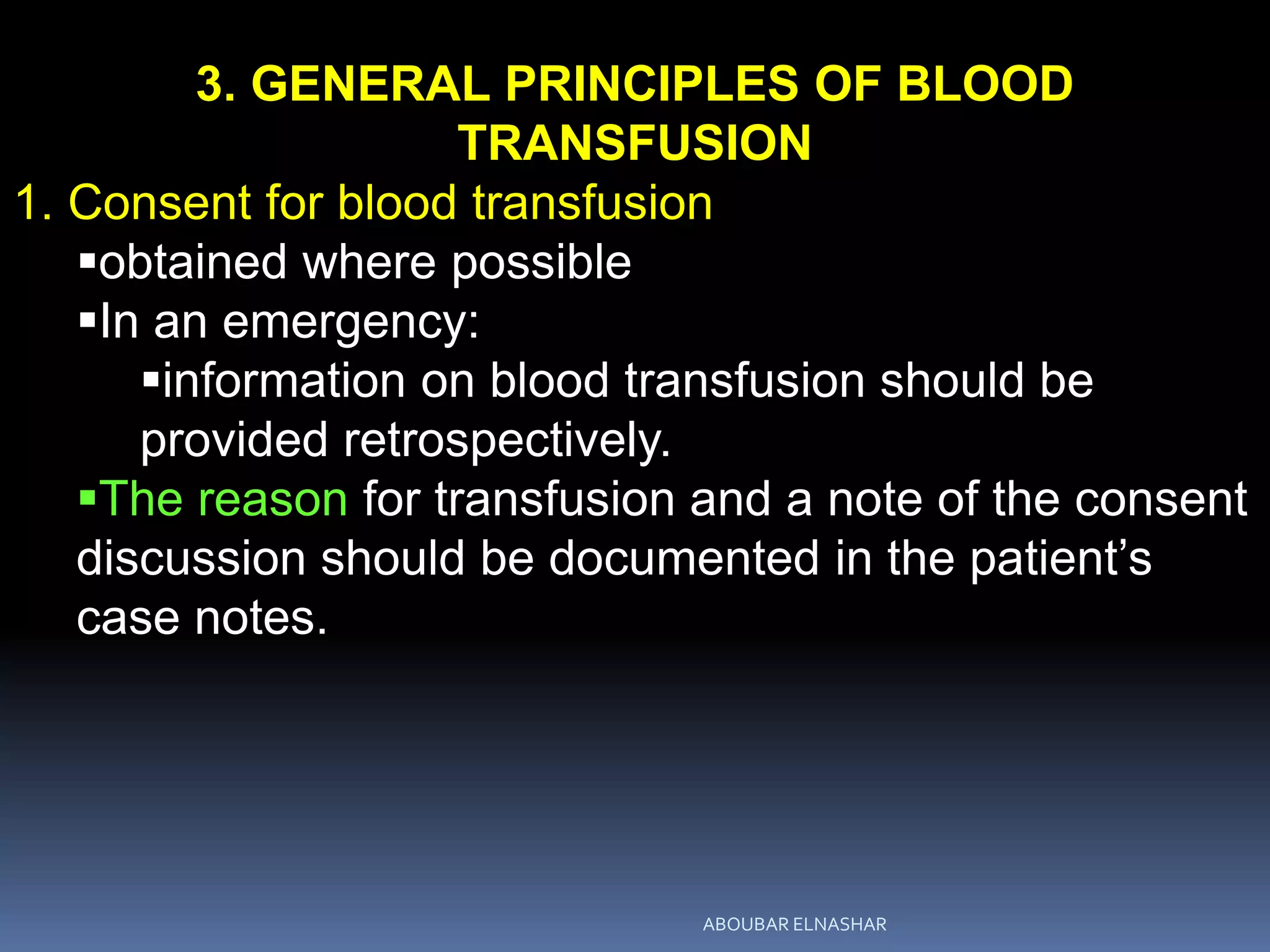 Blood transfusion in obstetrics | PDF