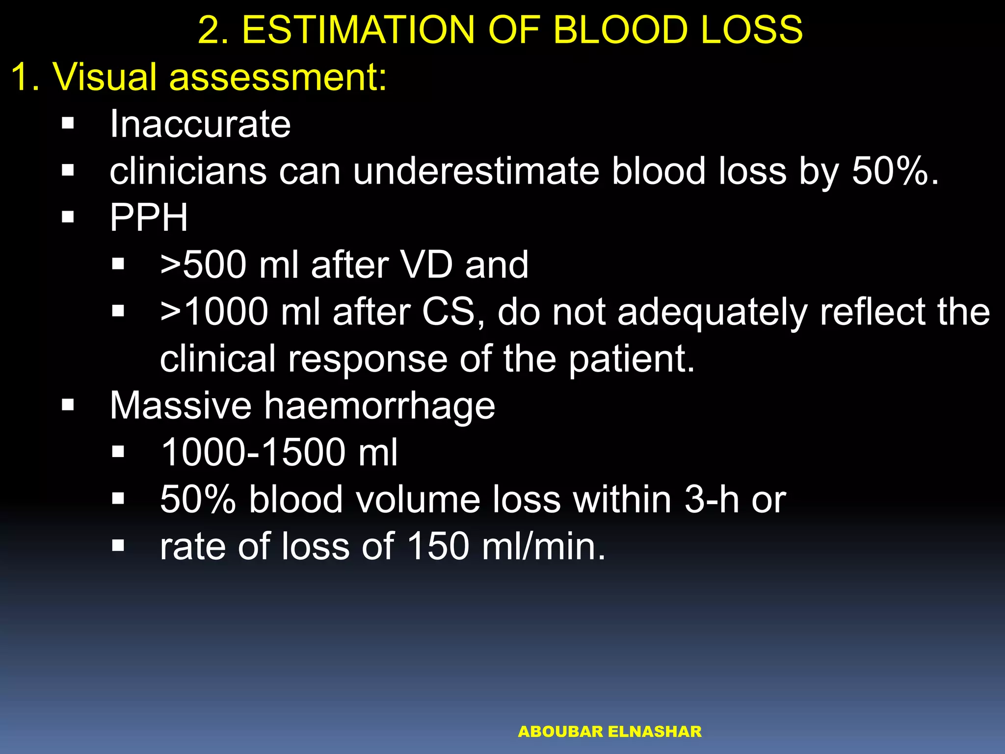 Blood transfusion in obstetrics | PDF