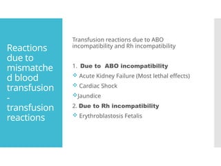 Blood Transfusion and Blood reaction.pptx