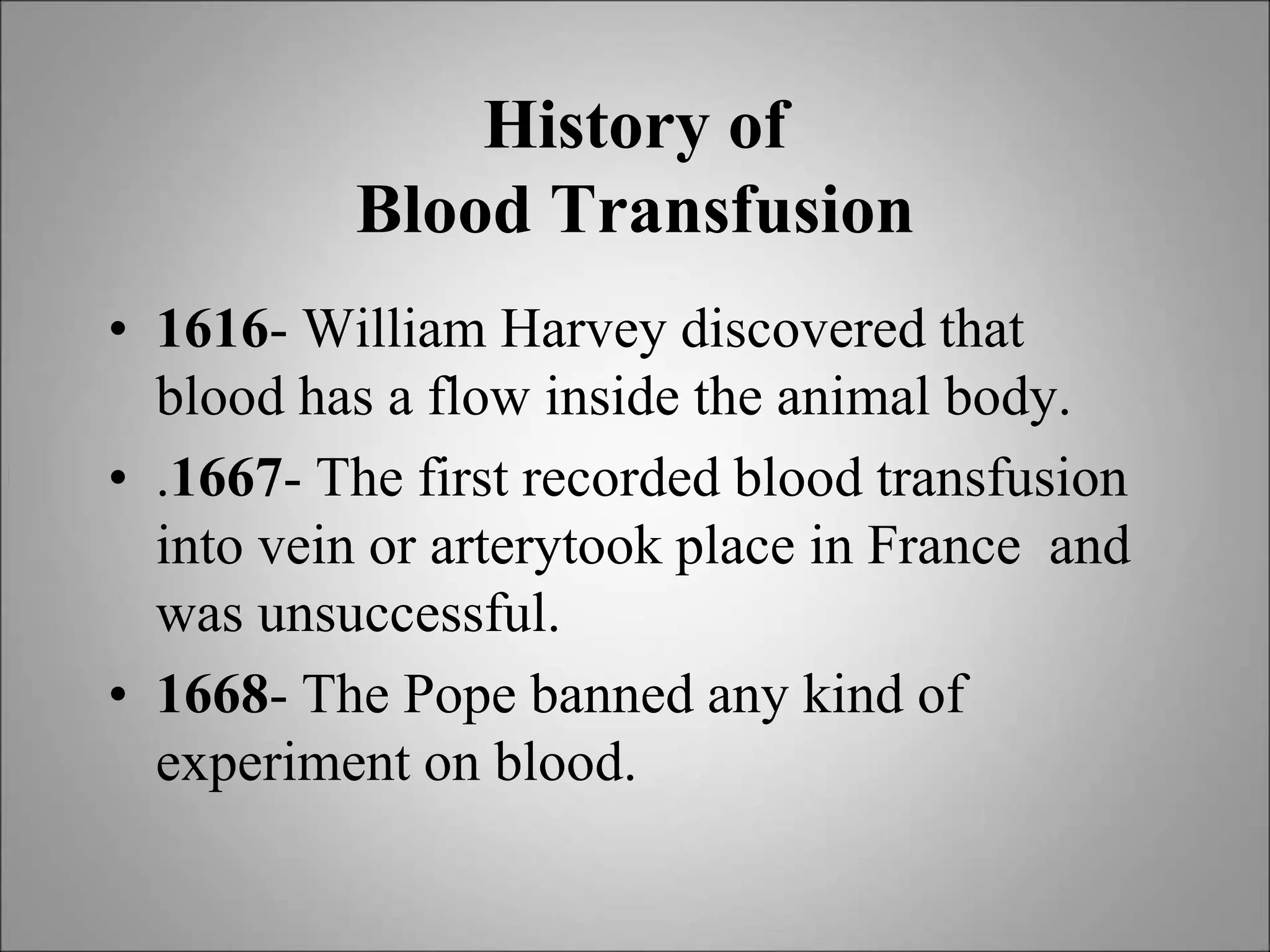 Blood transfusion and its implication | PPT