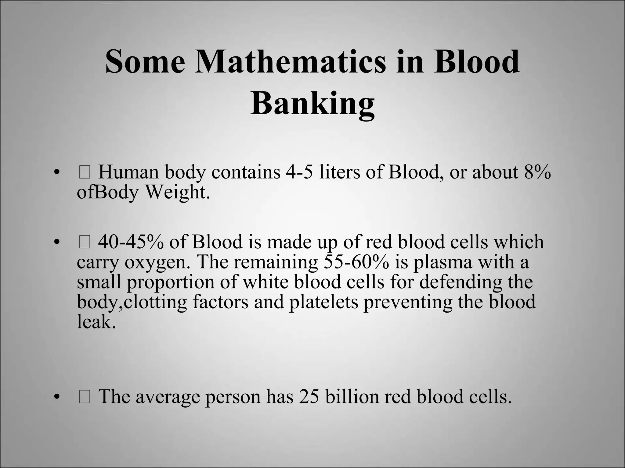 Blood transfusion and its implication | PPT