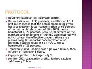 Blood transfusion and its reactions in obstetrics | PPTX