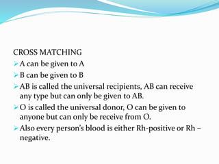 Blood transfusion and its reactions ppt | PPTX