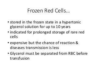 Blood transfusion and reactions | PPTX