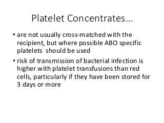 Blood transfusion and reactions | PPTX