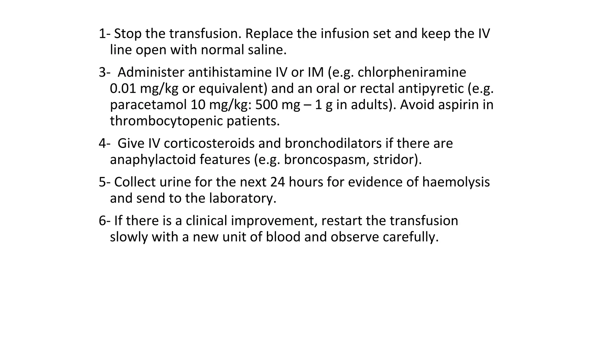 Blood transfusion and transfusion reactions | PPT
