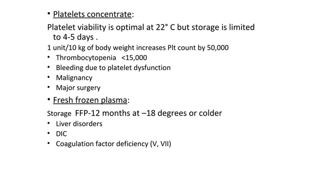 Blood transfusion and transfusion reactions | PPT