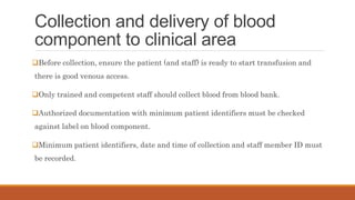 Blood Transfusion, Blood Products, and Safety.pptx