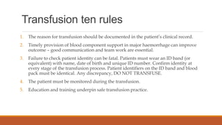 Blood Transfusion, Blood Products, and Safety.pptx