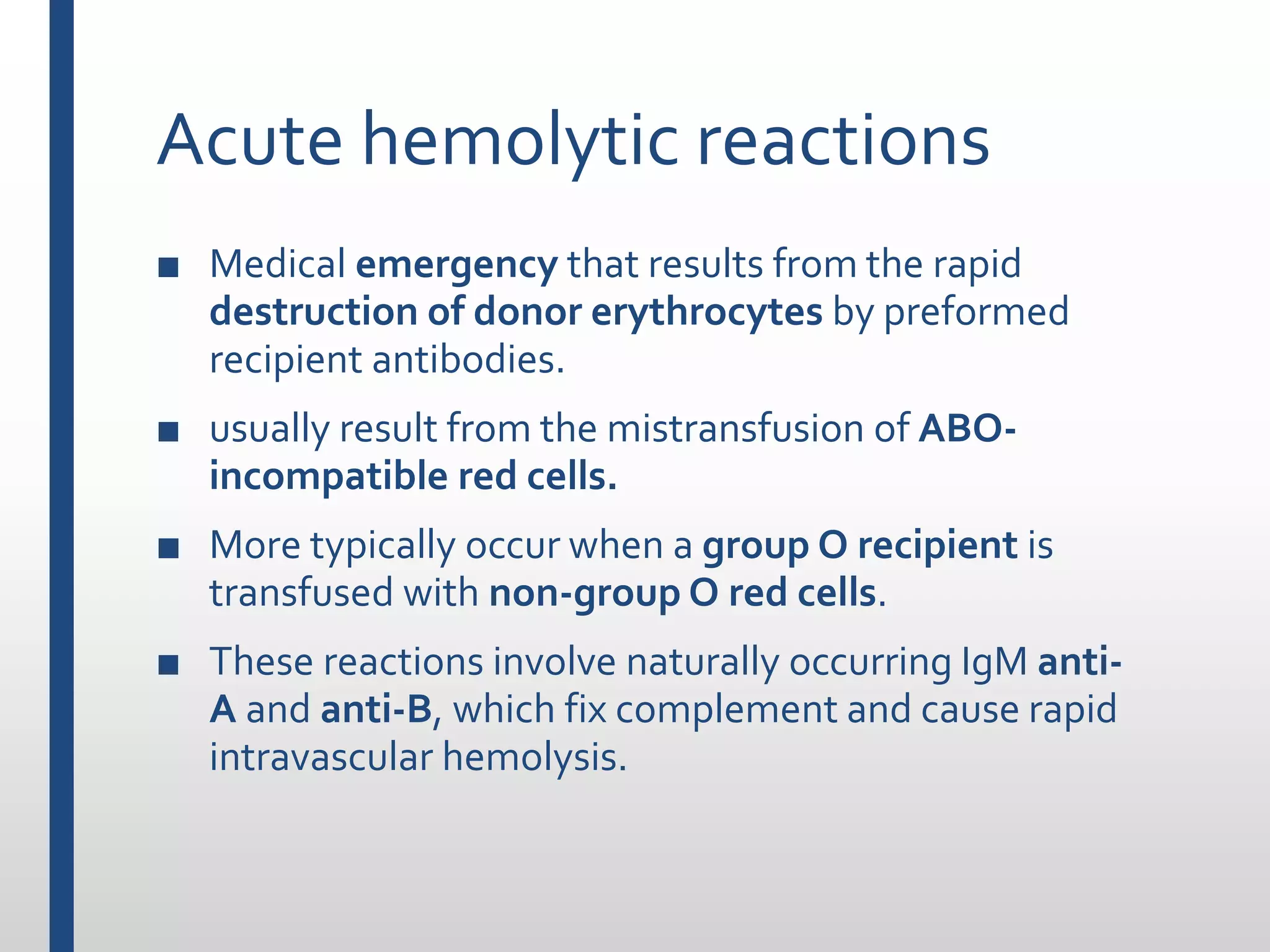 Blood transfusion complications | PPTX
