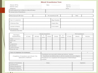 Blood transfusion (CPD) nursing students | PPT