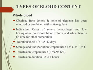 Blood transfusion (CPD) nursing students | PPT