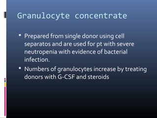 Blood transfusion | PPT | Blood Disorders | Diseases and Conditions