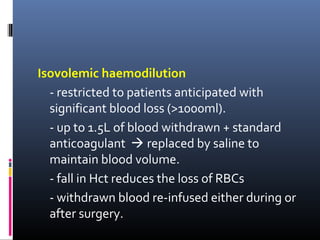 Blood transfusion | PPT | Blood Disorders | Diseases and Conditions