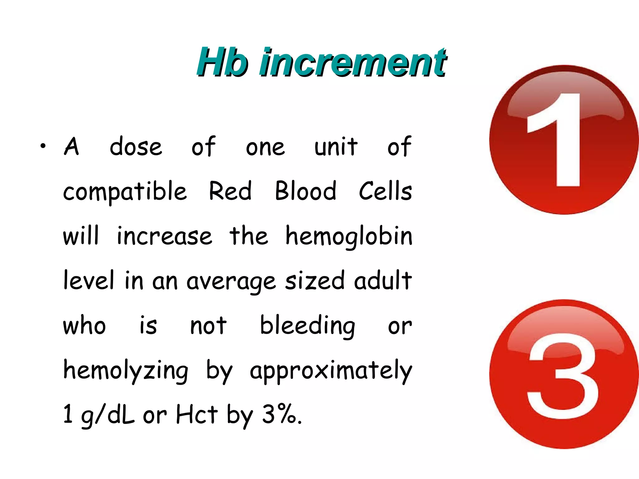 Blood transfusion guidelines in clinical practice | PPT