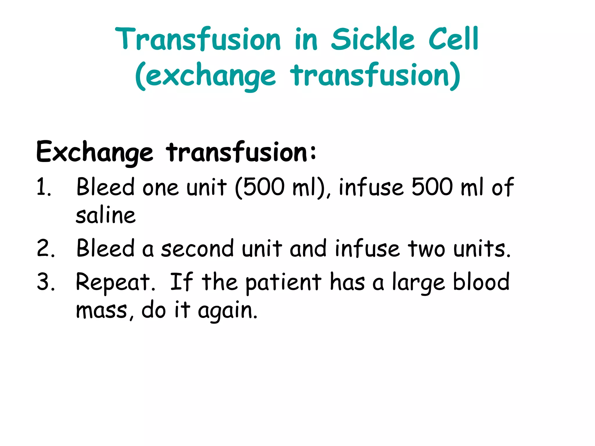 Blood transfusion guidelines in clinical practice | PPT