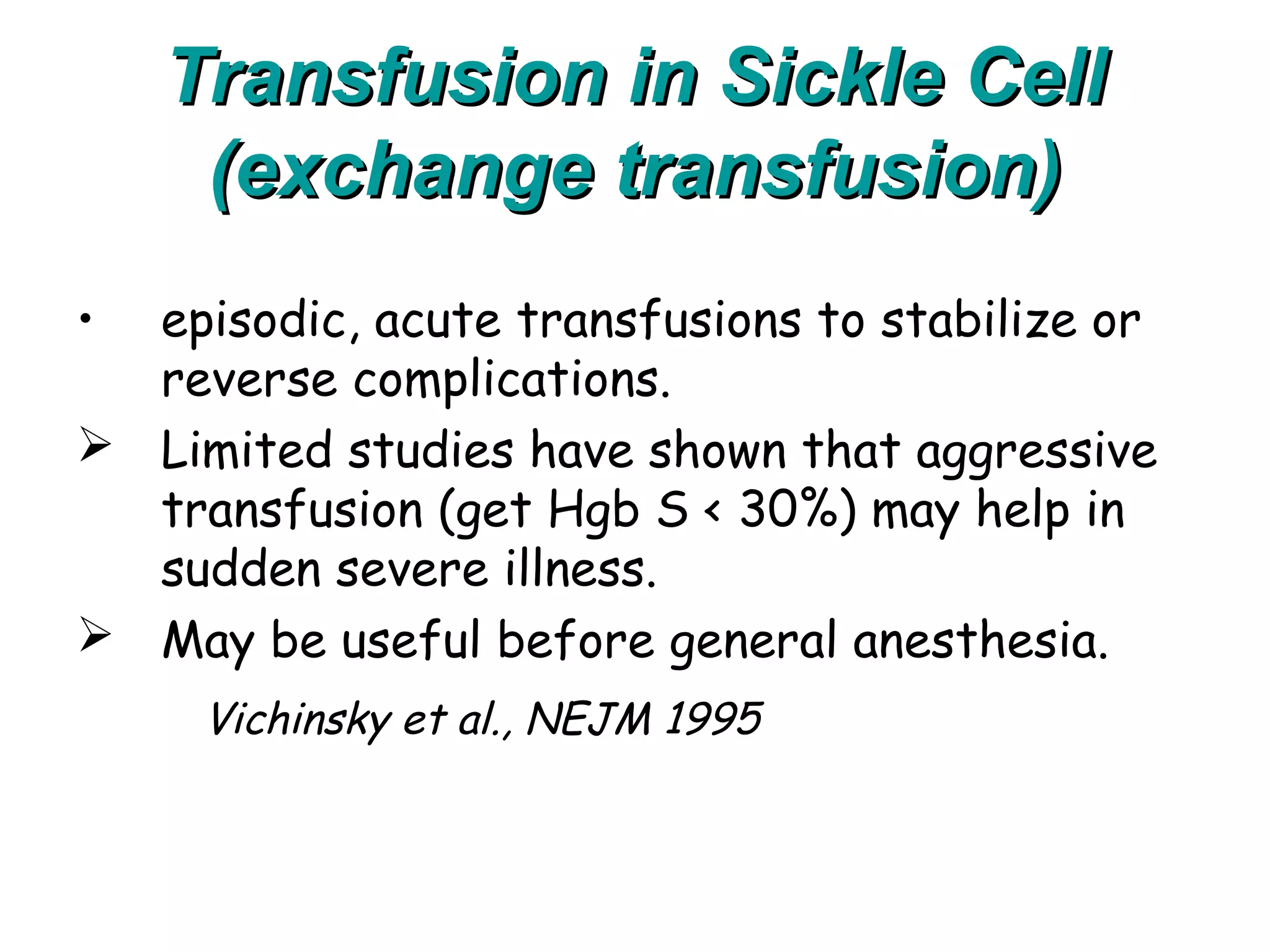 Blood transfusion guidelines in clinical practice | PPT